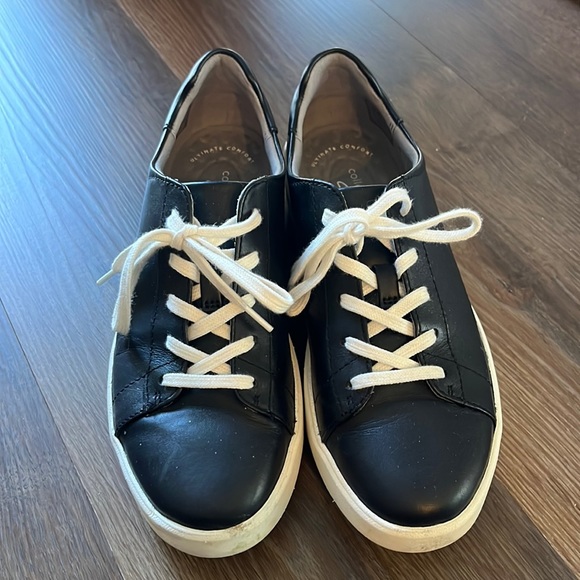 Clarks | Shoes | Clarks Collection Sz 75 Layton Black Leather Tie ...